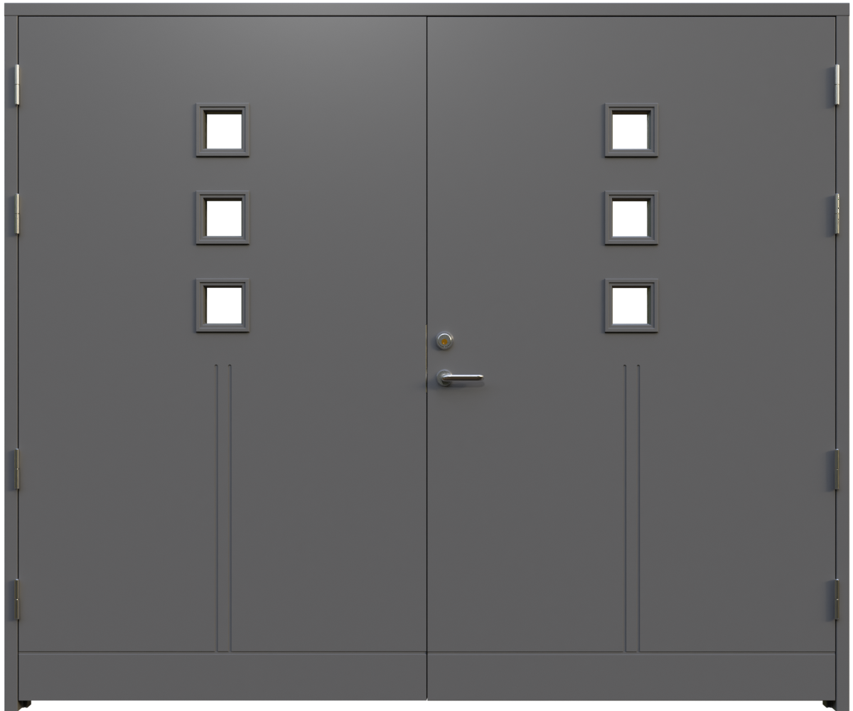 Garageportar - Slagportar för garage | Leksandsdörren®